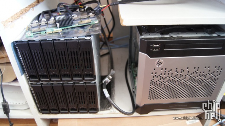 Microserver GEN8+盘柜=nas - 电脑硬件 - Chiphell - 分享与交流用户体验