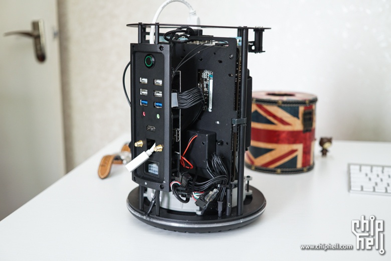 来个圆柱形的机箱SHOW，Black Mac Pro范儿 - 电脑硬件 - Chiphell - 分享与交流用户体验