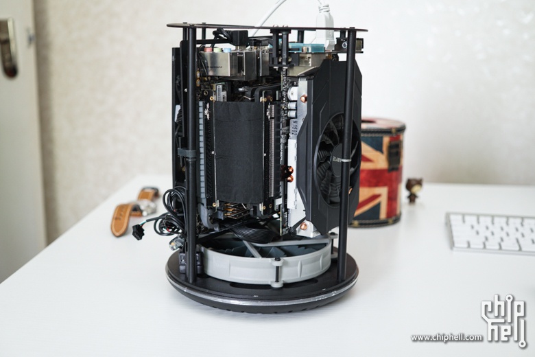 来个圆柱形的机箱SHOW，Black Mac Pro范儿 - 电脑硬件 - Chiphell - 分享与交流用户体验