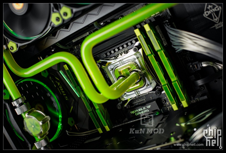 [KuN MOD]NVIDA信仰机inwin 303水冷SHOW - 电脑硬件 - Chiphell - 分享与交流用户体验