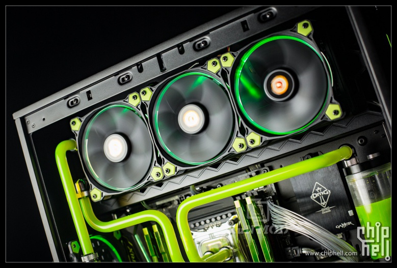 [KuN MOD]NVIDA信仰机inwin 303水冷SHOW - 电脑硬件 - Chiphell - 分享与交流用户体验