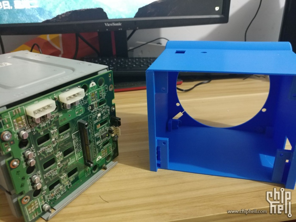 【3D打印助力】外置硬盘笼集成1U电源改造 - 电脑硬件 - Chiphell - 分享与交流用户体验