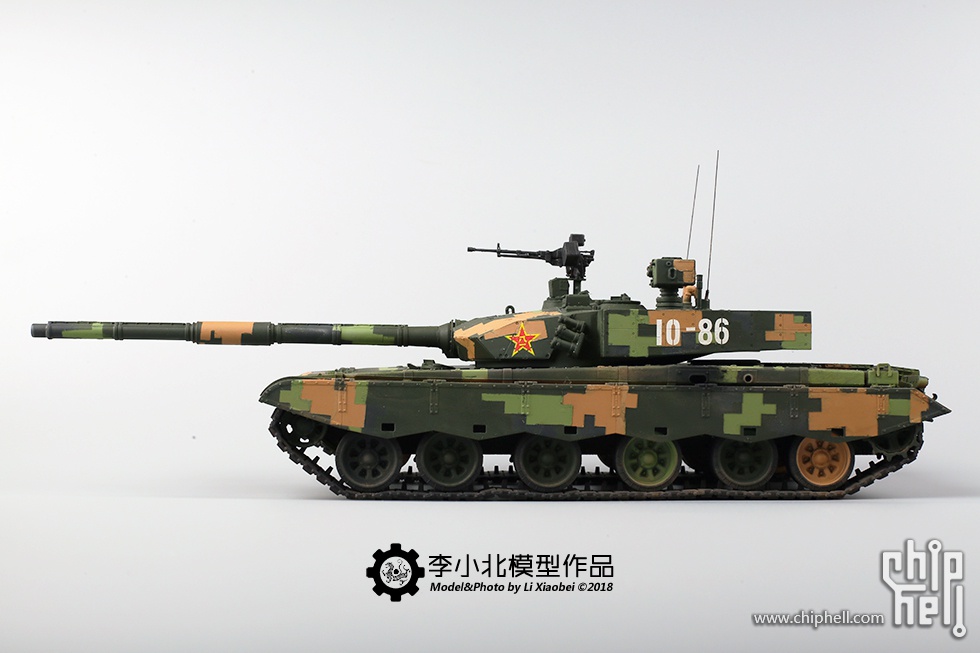 PLA ZTZ—99A1式主战坦克 四色数码迷彩涂装 - 模型手办 - Chiphell - 分享与交流用户体验