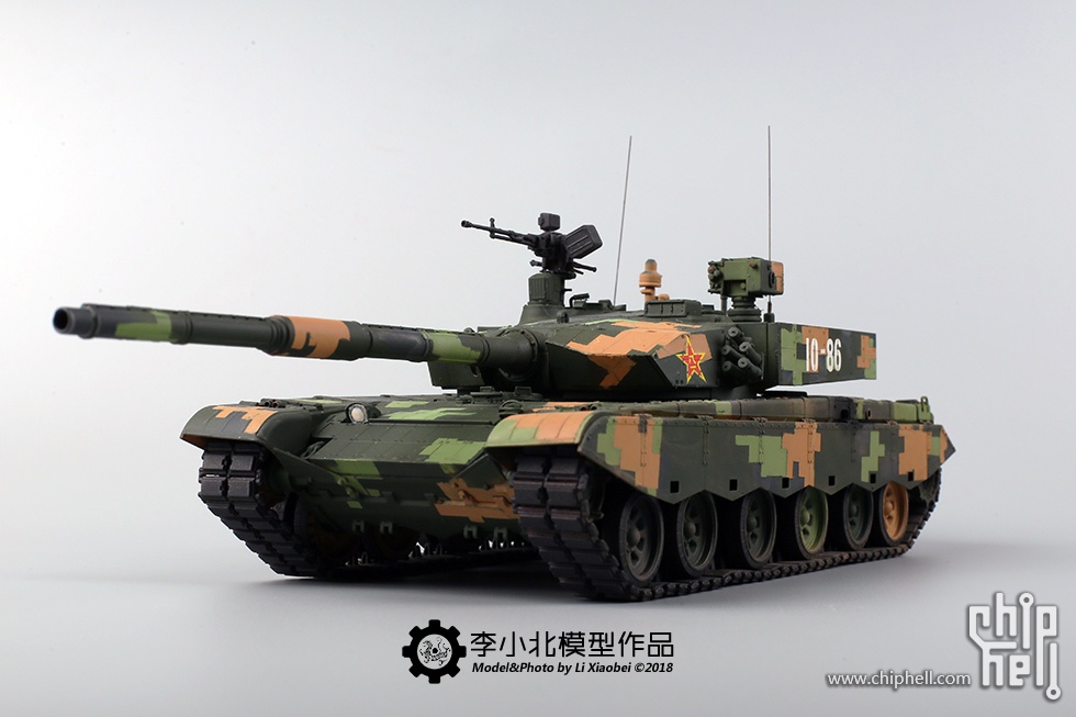 PLA ZTZ—99A1式主战坦克 四色数码迷彩涂装 - 模型手办 - Chiphell - 分享与交流用户体验