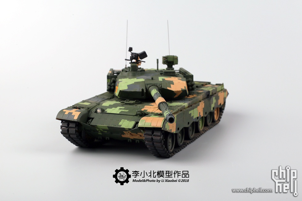 PLA ZTZ—99A1式主战坦克 四色数码迷彩涂装 - 模型手办 - Chiphell - 分享与交流用户体验