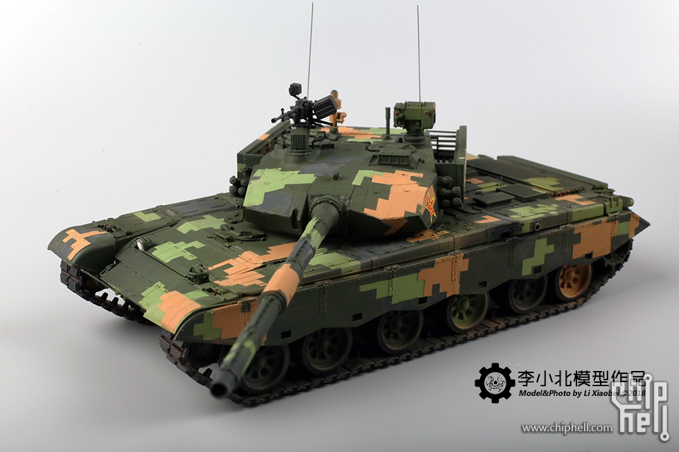 PLA ZTZ—99A1式主战坦克 四色数码迷彩涂装 - 模型手办 - Chiphell - 分享与交流用户体验