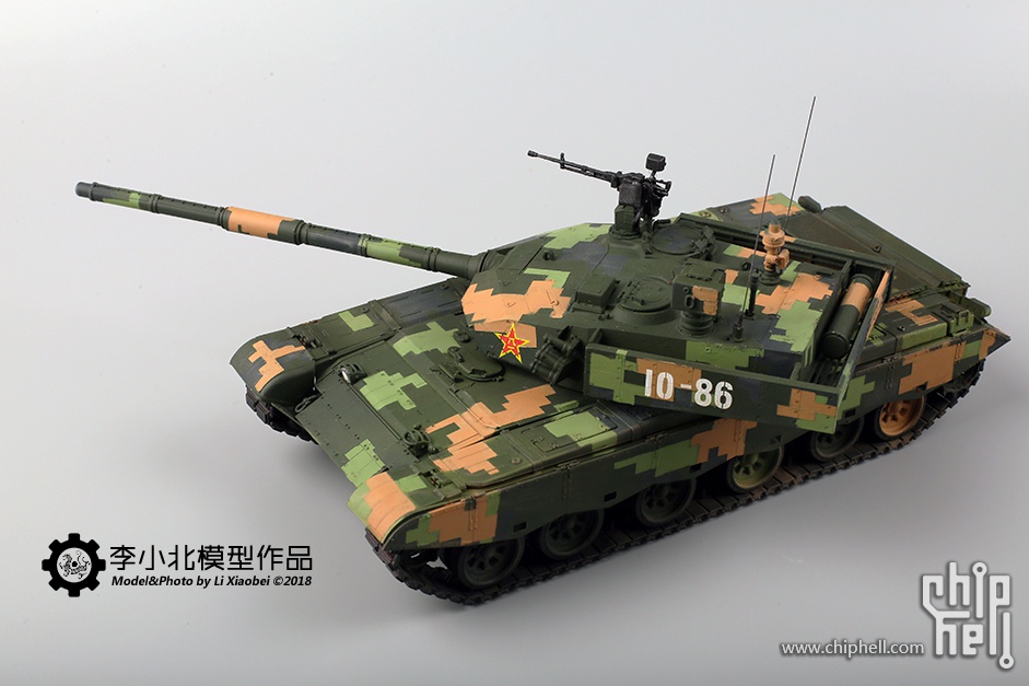 PLA ZTZ—99A1式主战坦克 四色数码迷彩涂装 - 模型手办 - Chiphell - 分享与交流用户体验