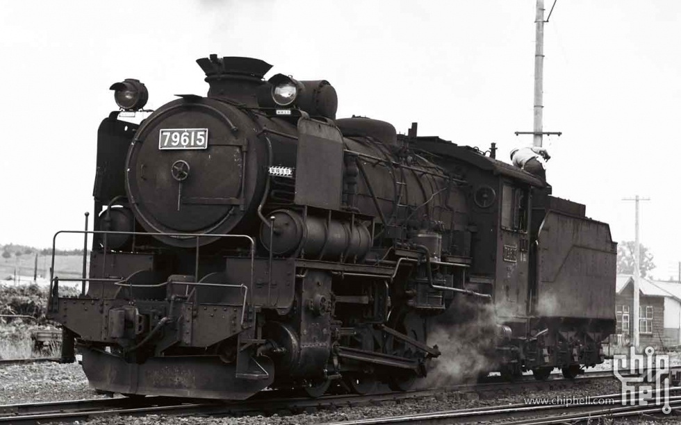 1/80天赏堂全铜9600式北海道重装备蒸汽机火车79615号机赏析 - 模型手办 - Chiphell - 分享与交流用户体验