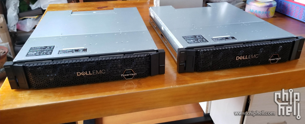 Dell EMC ME4012光纤存储+ME412扩展柜简单开箱 - 电脑硬件 - Chiphell - 分享与交流用户体验