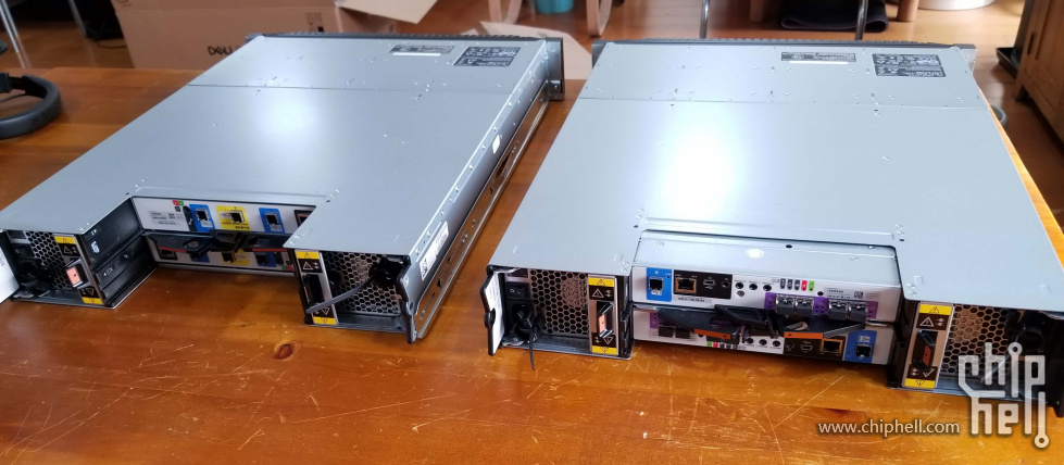 Dell EMC ME4012光纤存储+ME412扩展柜简单开箱 - 电脑硬件 - Chiphell - 分享与交流用户体验