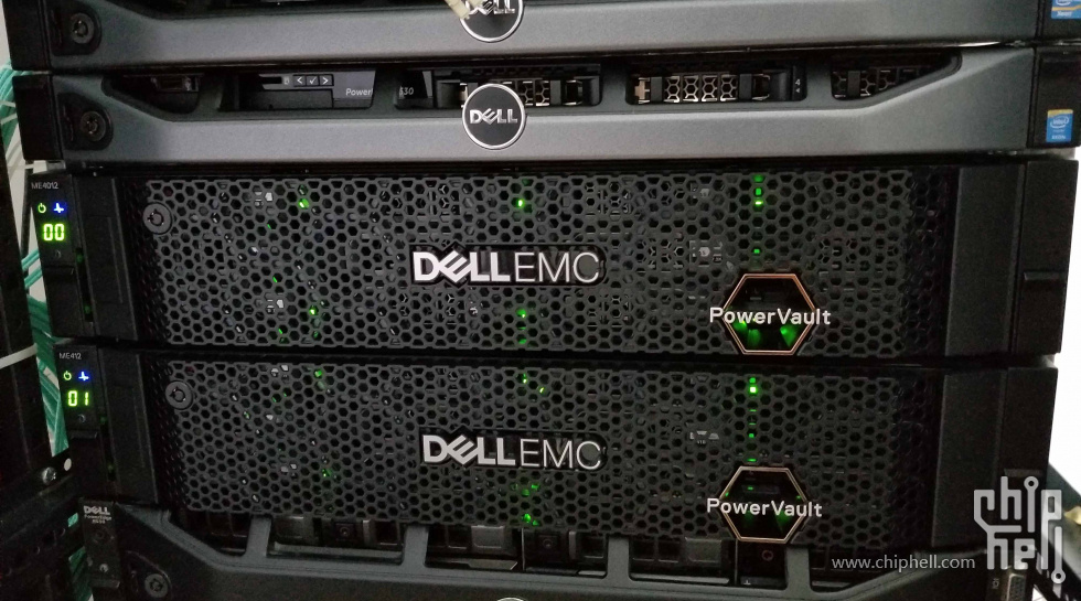 Dell EMC ME4012光纤存储+ME412扩展柜简单开箱 - 电脑硬件 - Chiphell - 分享与交流用户体验