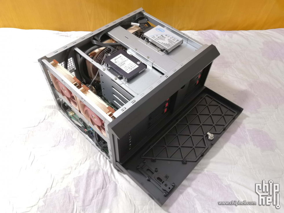 8盘热插拔mATX工作站机箱---银欣SilverStone CS381装机 - 电脑硬件 - Chiphell - 分享与交流用户体验