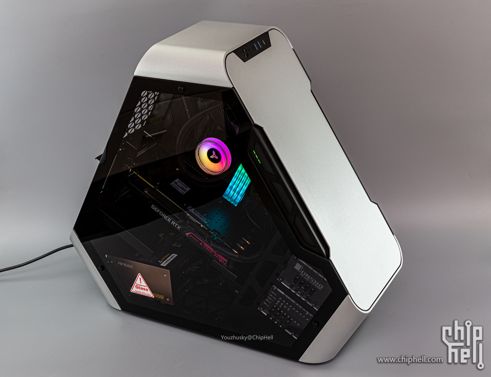 乔思伯 TR03-A 三角造型机箱9700K/M11H/2080S装机---"外星人"也疯狂 - 电脑硬件 - Chiphell - 分享与交流用户体验