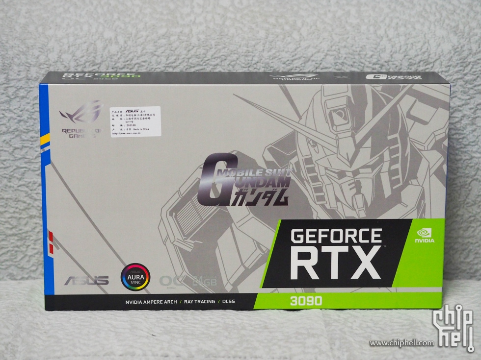 ASUS STRIX RTX 3090 高达联名款显卡开箱速拍 - 旧帖归档 - Chiphell - 分享与交流用户体验