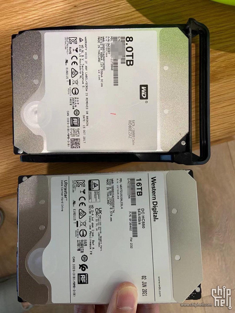 入手了5块16T的DC HC550，查询国行5年质保还行 - 电脑讨论 - Chiphell - 分享与交流用户体验