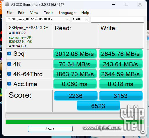联想笔记本的海力士PC711属于什么水准？ - 电脑讨论(新) - Chiphell - 分享与交流用户体验