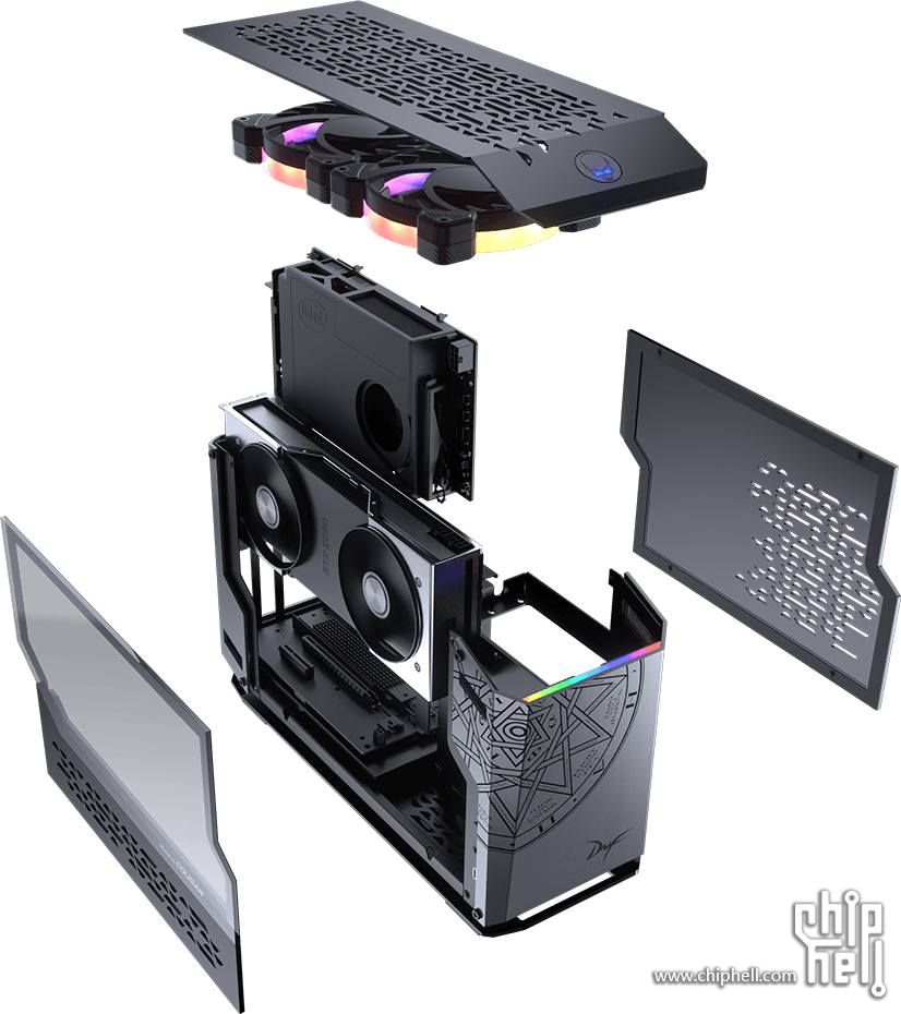 骨伽红眼DNF版NUC110开箱 - 原创分享(新) - Chiphell - 分享与交流用户体验