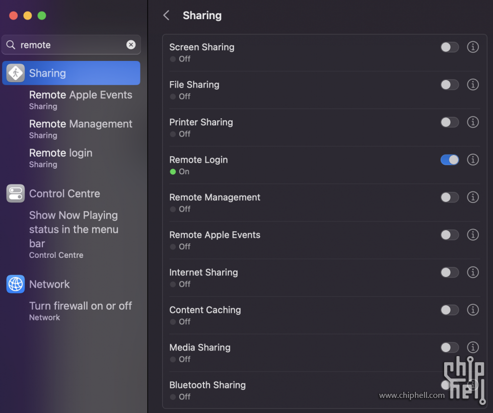 以前版本自带的远程管理在Ventura (macOS 13.x) 之中还有吗？ - 电脑讨论(新) - Chiphell - 分享与交流用户体验