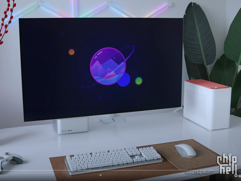 请教18cm们 桌子贴墙深度60cm 用支架 42寸oled会不会太大 - 电脑讨论(新) - Chiphell - 分享与交流用户体验