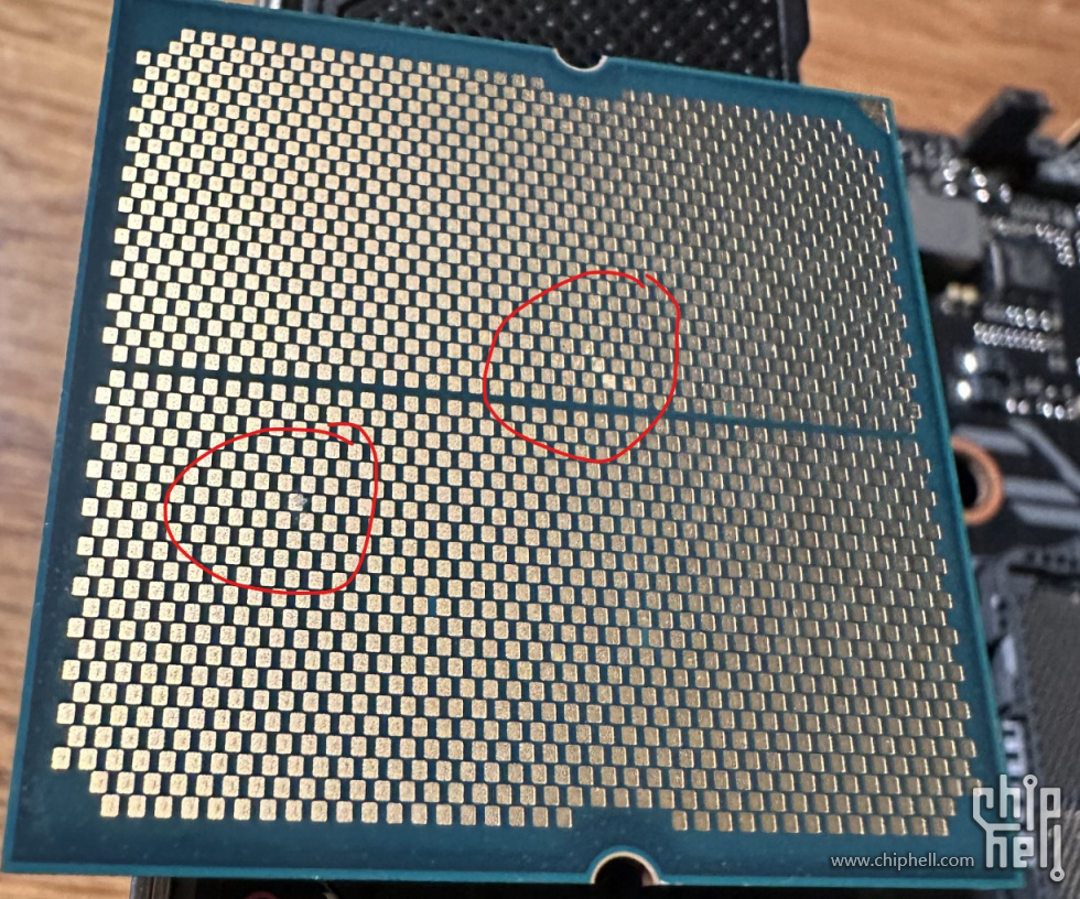 不知道怎么说，新买的7800X3D，使用最新BIOS，默认使用一星期，特意打开看下还是烧了 - 电脑讨论(新) - Chiphell - 分享与交流用户体验