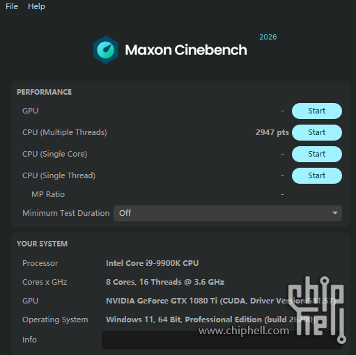 Cinebench 2026 跑分榜统计（社区用户上传） - 电脑讨论(新) - Chiphell - 分享与交流用户体验