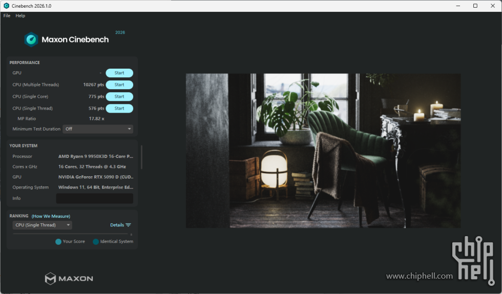 Cinebench 2026 跑分榜统计（社区用户上传） - 电脑讨论(新) - Chiphell - 分享与交流用户体验