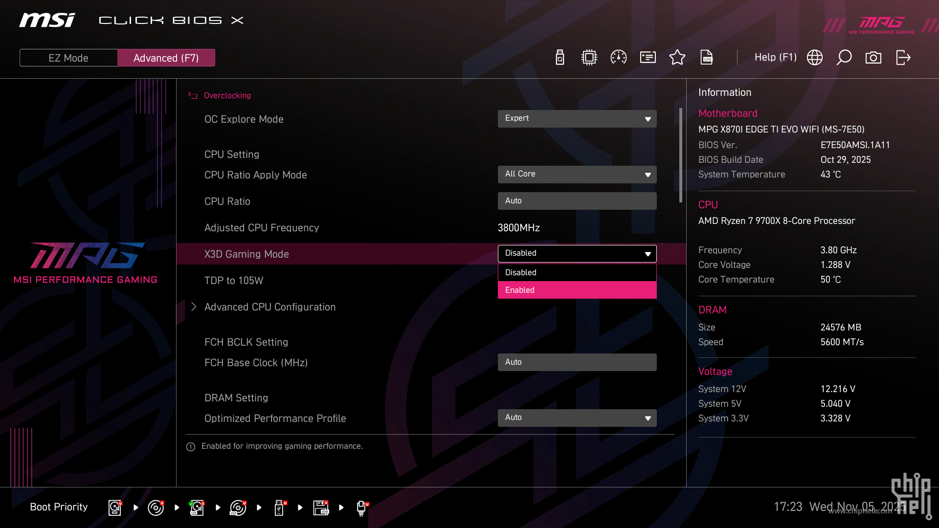 MSI MPG X870i Edge Ti Evo WiFi 评测 - 第4页 - 主板 - Chiphell - 分享与交流用户体验